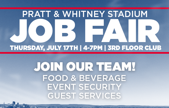 Part-Time Job Fair at Pratt & Whitney Stadium | Rentschler Field